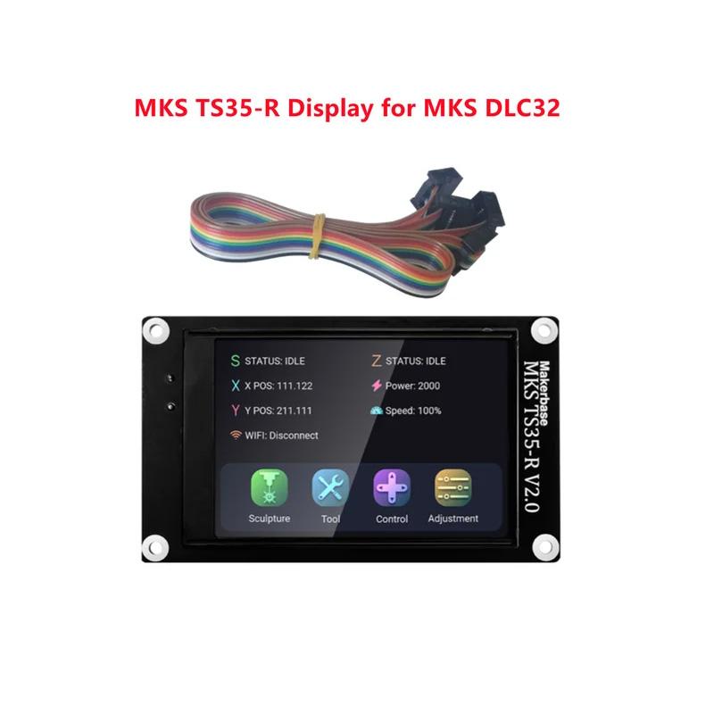Generic Makerbase MKS DLC32 V2.1 32bits Motherboard Offline Controller WIFI TFT Touch Screen ...