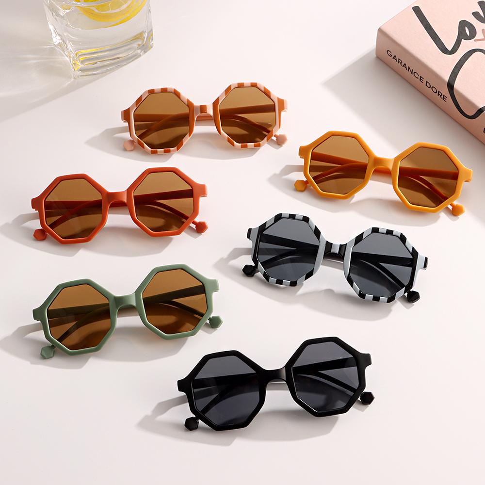 Koop Protection UV400 Eye Protection Sun Glasses Striped Polygon ...