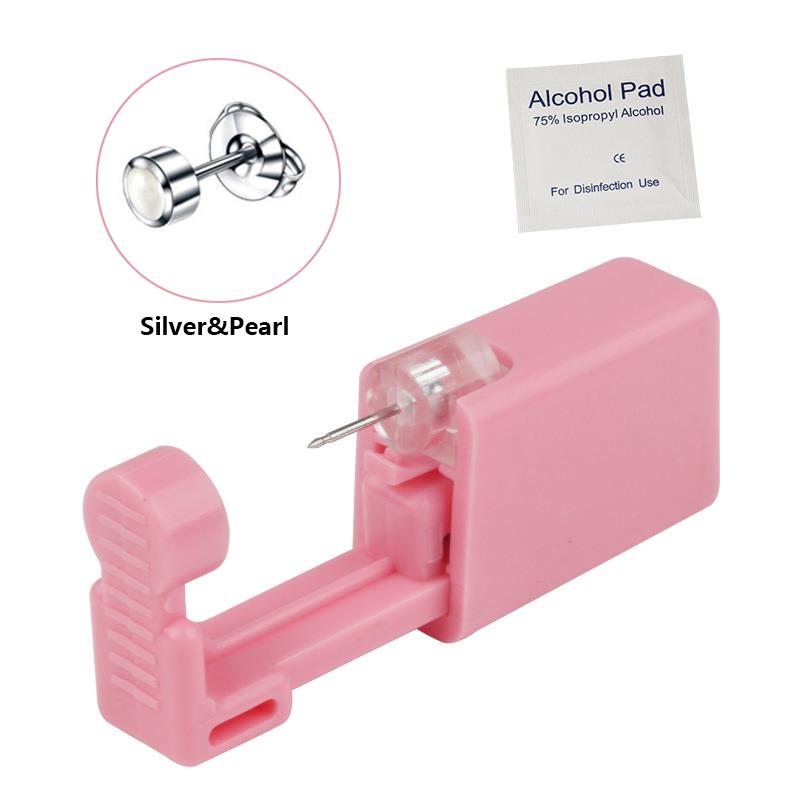 Buy Disposable Sterile Crown Zircon Ear Piercer Ear Piercing Device ...