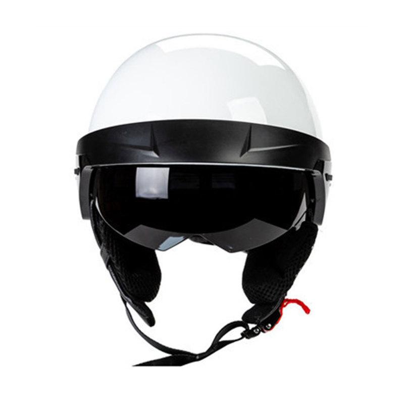 Buy Dot Approved Retro Open Half Face Helmet American Cruise Motorcycle ...