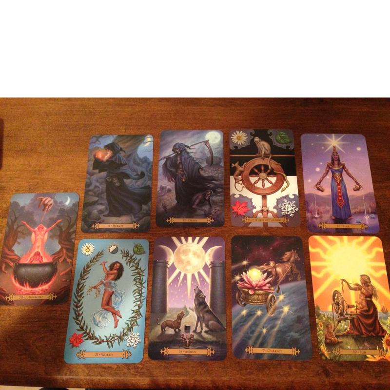 Buy Modern Spellcaster's Tarot Cards Deck Tarot Melanie Marquis New ...