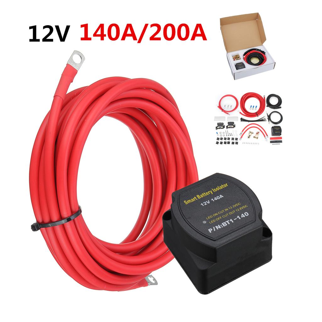 Buy 12V 140A 200A Battery Isolator Voltage Sensitive Relay VSR ...