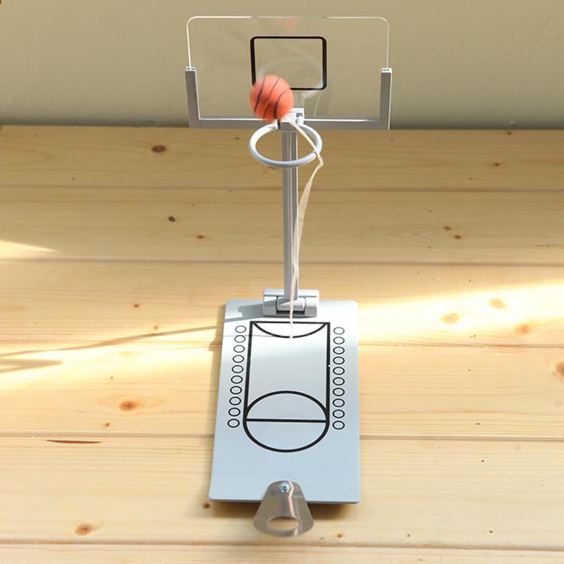 Table Basketball Game Foldable Mini Desktop Tabletop Travel Game Gag ...