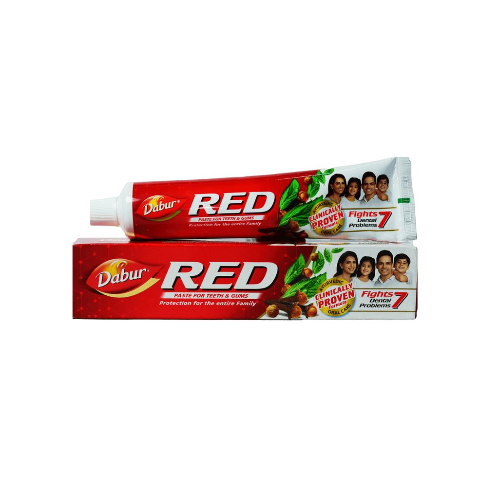 Рэд: натуральная зубная паста (200 г), Red Toothpaste, Dabur – купить ...