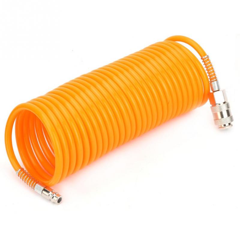 Buy 7.5M Orange Flexible PE Pneumatic Air Compressor Hose Pipe With ...