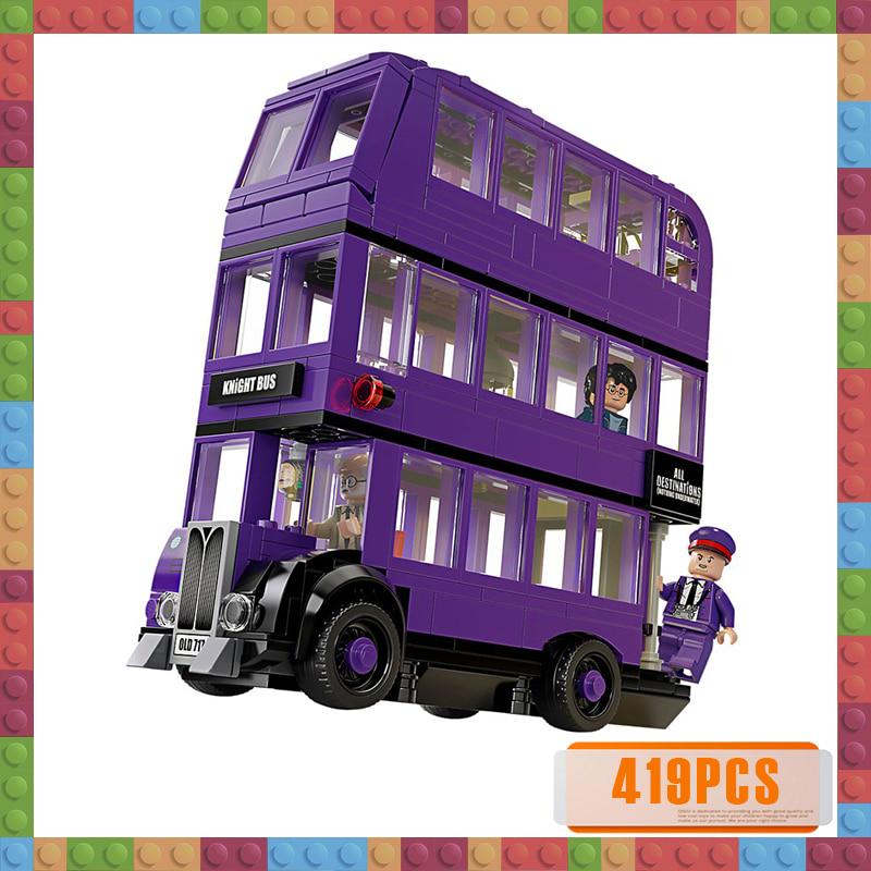 The Knight Bus Harri Movie Building Blocks Model Bricks Toys Compatible ...