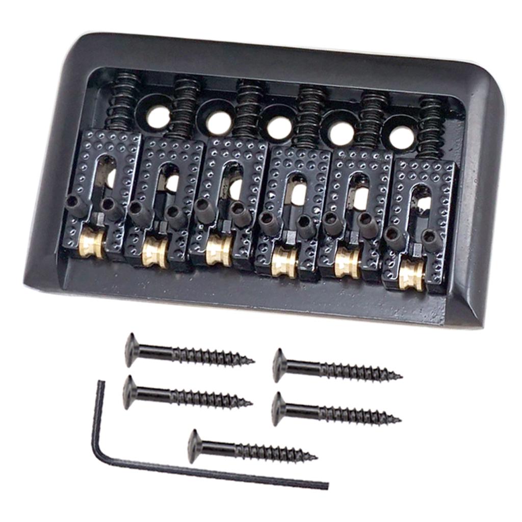Buy 6 String Fixed Hardtail Bridge Tailpiece Top Load for Strat Tele ...