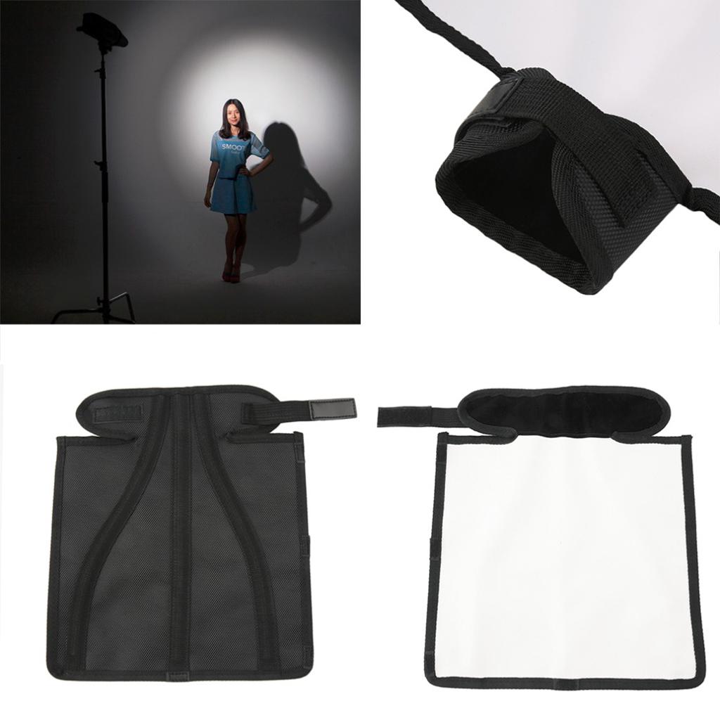 Foldable Universal Flash Snoot Speedlight Diffuser Beam For Canon Nikon ...