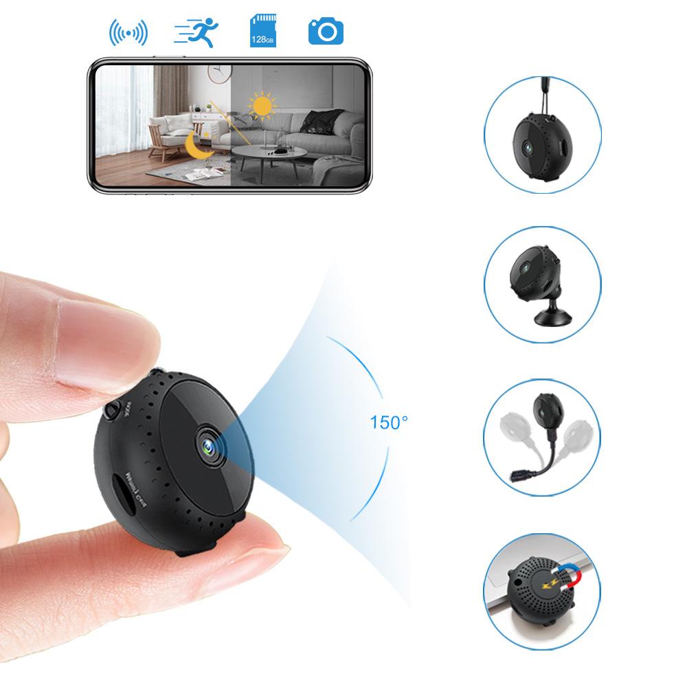 Buy 1080p Mini Camera Night Vision Monitor Wireless Camera Video ...