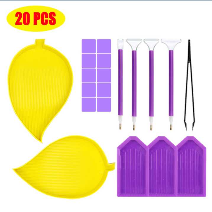 Buy Portable Diamond Painting Tools Set 5D DIY Accessories Diamond ...