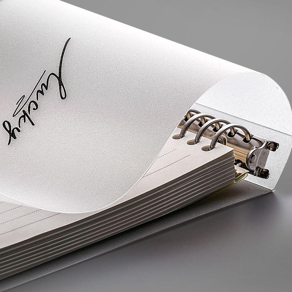 Buy Plastic Shell Vintage Refillable Journal Diary File Folder Ring ...