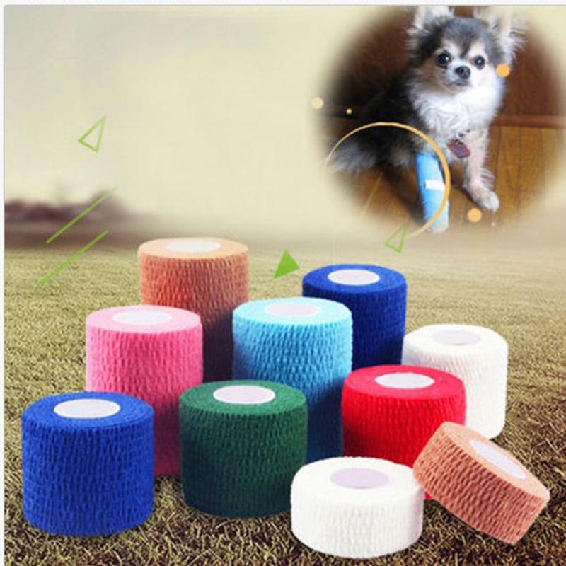 Buy Self Adherent Pets Birds Bandage Pets Dogs Cat Bandage Flexible ...