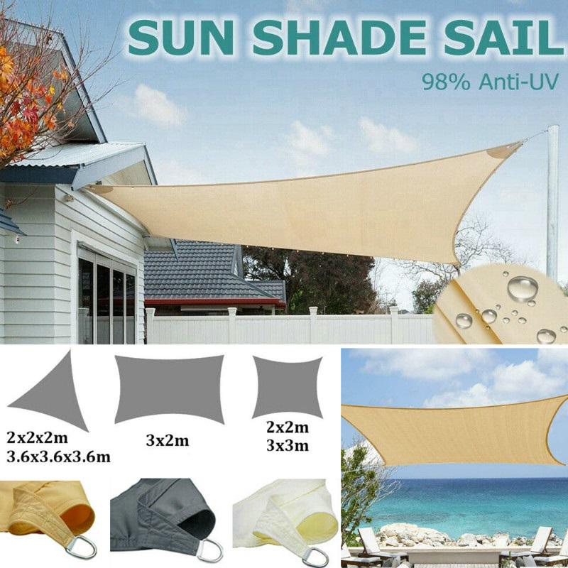 Buy Outdoor Waterproof Sun Shade Sail Garden Patio Awning Canopy ...