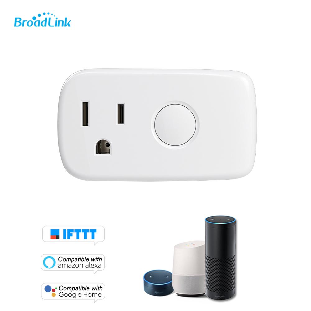 1pcs Broadlink Bestcon Sp4mini Us Wifi Smart Mini Plug 15a Electrical ...