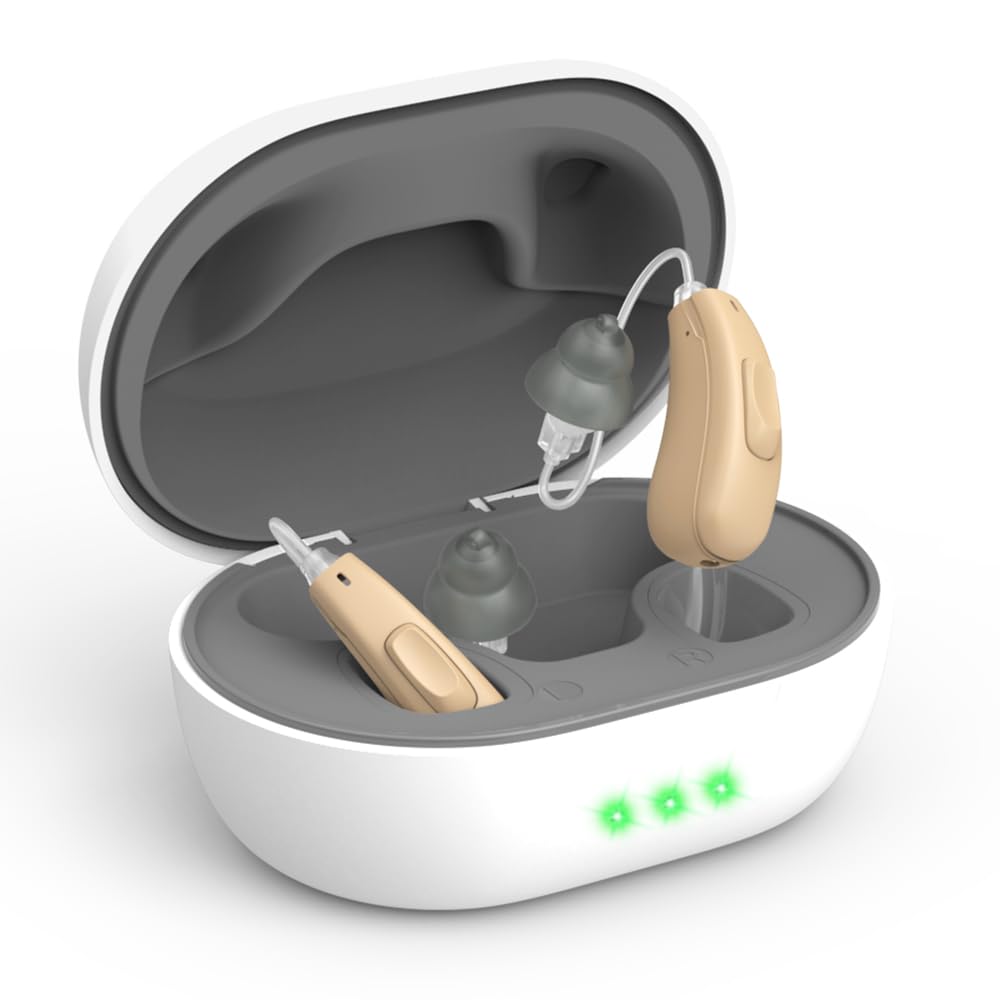 Buy Rechargeable Hearing Amplifier for Seniors Severe Hearing Loss ...