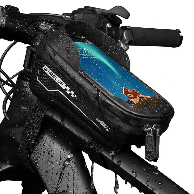 Buy Bicycle Front Frame Bag Waterproof Bicycle Frame Bag Handlebar Bag ...