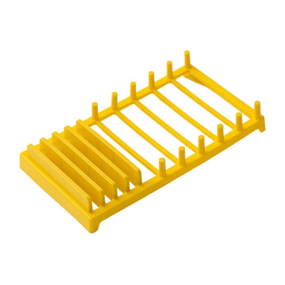 Cheap Plastic Multi-use Bowl Dish Lid Holder Anti-slip Storage Drain ...