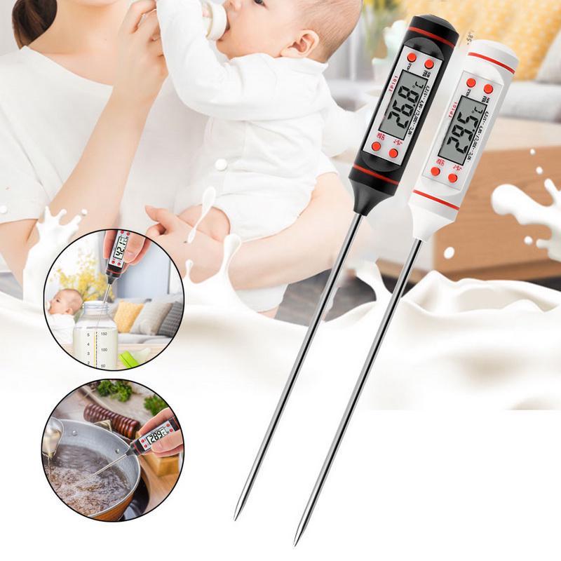 Buy Kitchen Oil Thermometer Barbecue Baking Thermometer Electronic ...