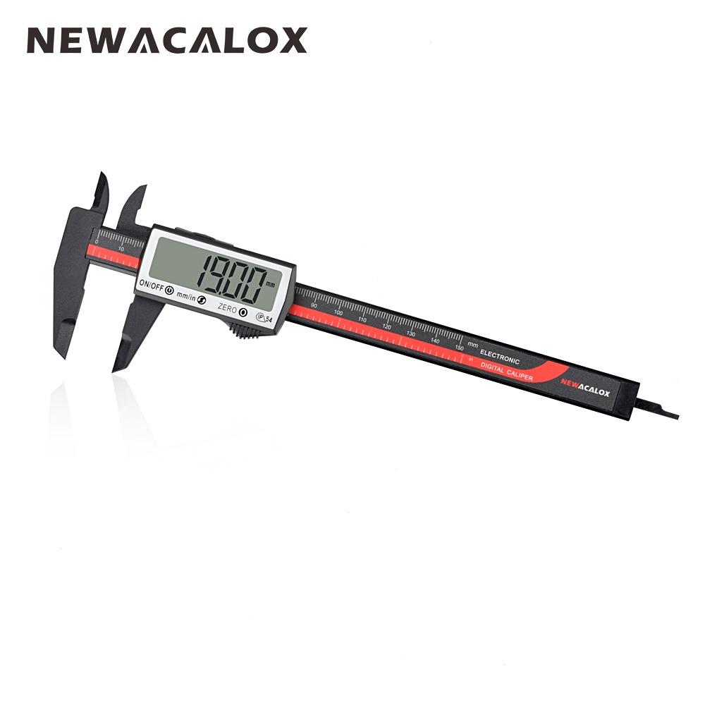 Buy Touch Digital Caliper Carbon Fiber Ruler Extra Large LCD Screen ...