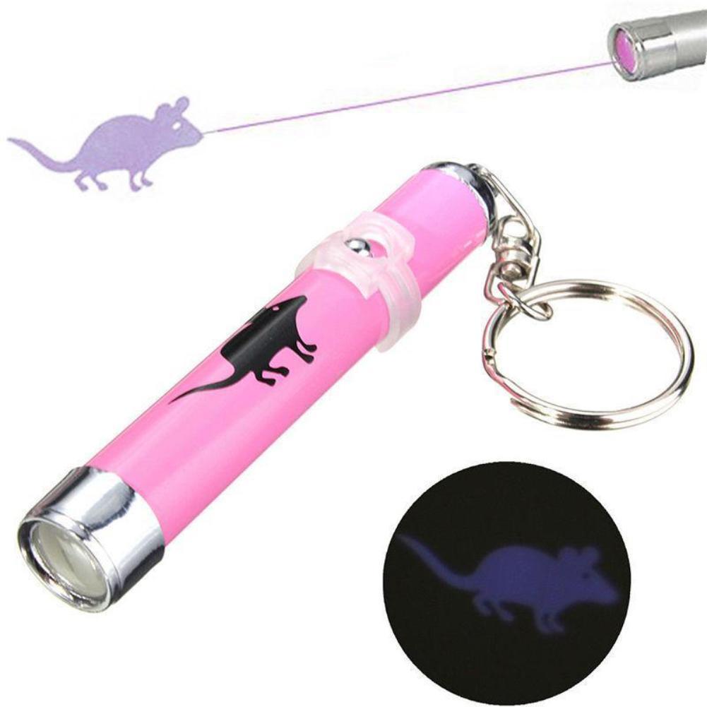 Buy Interactive LED Training Funny Cat Play Toy Laser Pointer Pen Mouse ...