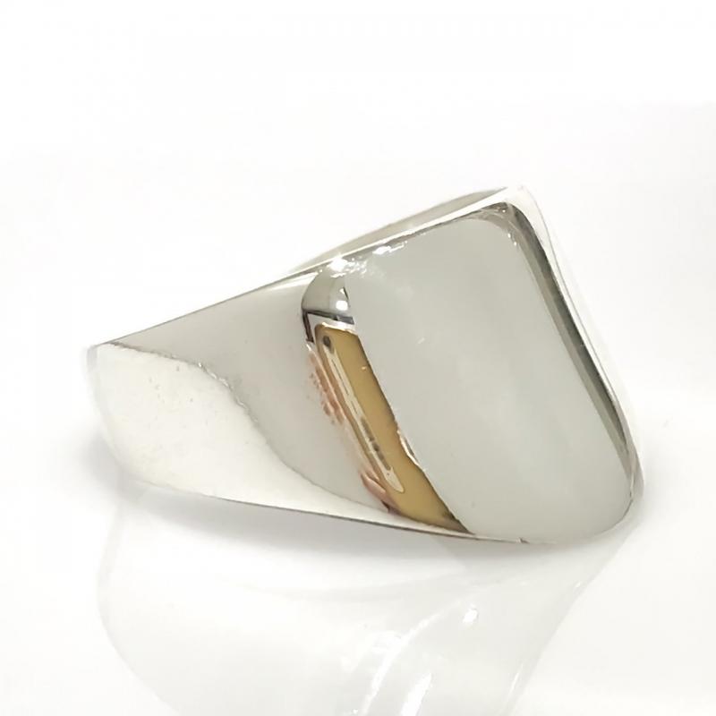 Buy Plain No Engraving Zihgir 925 Sterling Silver Archer Ring Men's ...