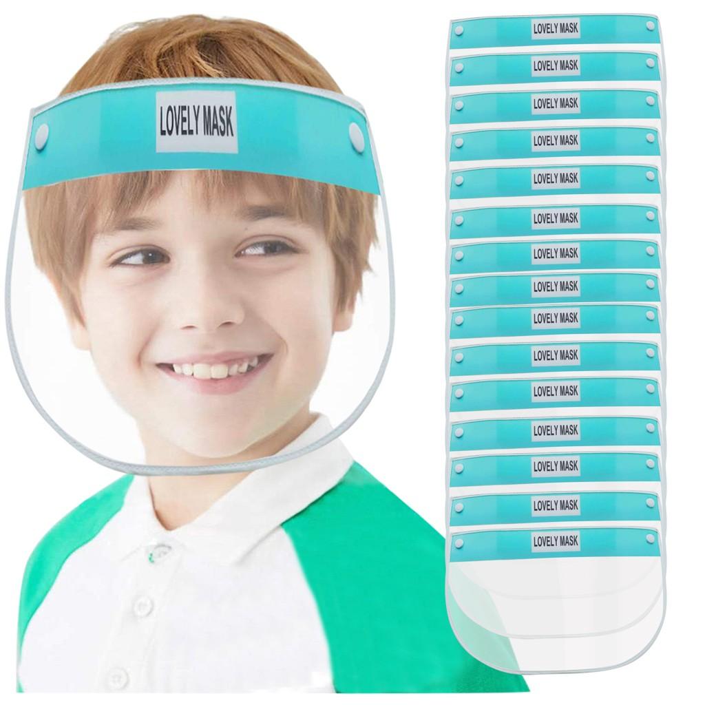 Buy Kid Child 3D Printing Printed Spatter Face 15/20/30 PC Masks Shield ...