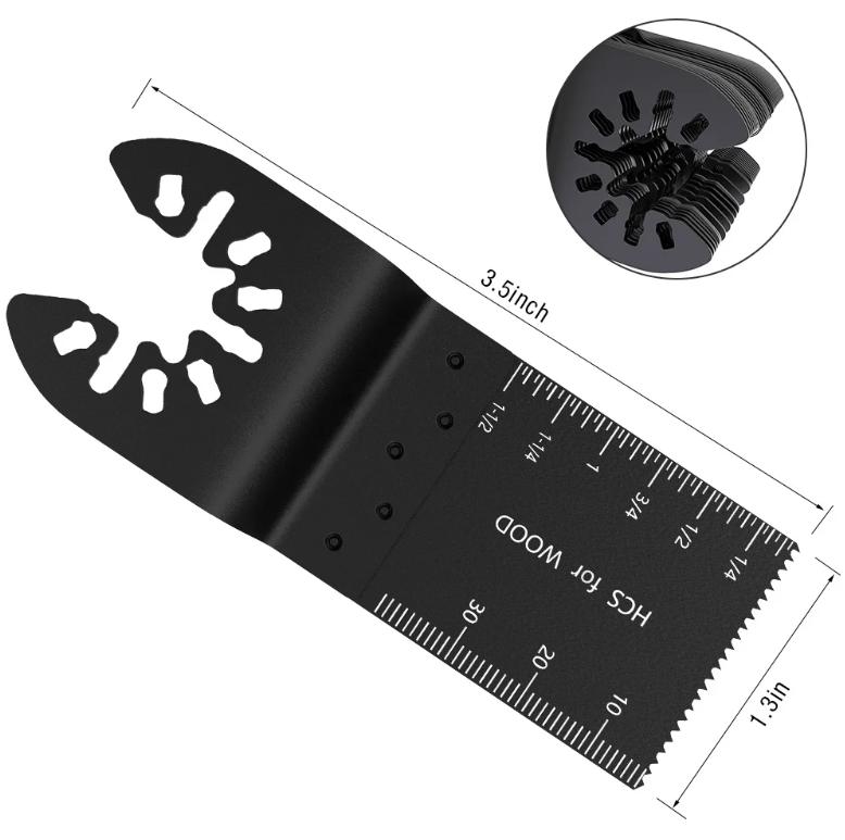 Buy 10/5/2PCS 34mm Universal Saw Blade Set Oscillating Multi Tool ...