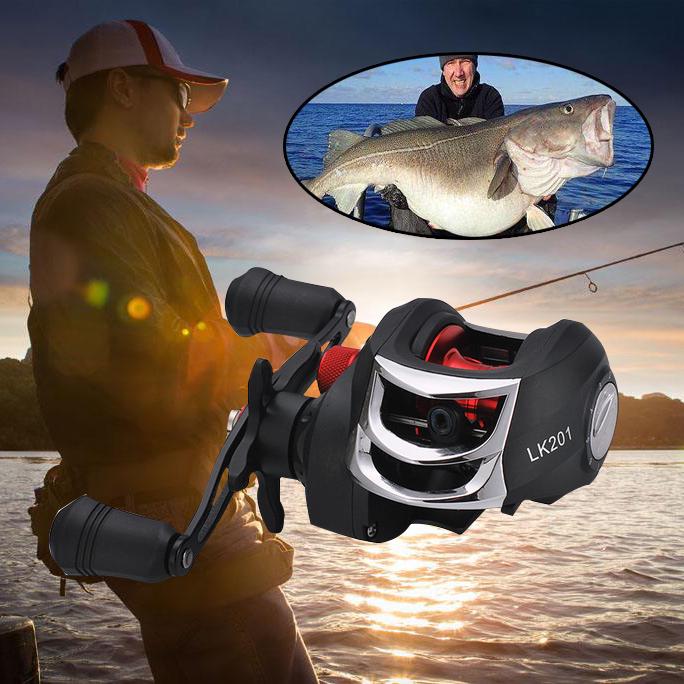 Buy Fishing Reel 17 1BB 7.2:1 Gear Ratio Baitcasting Fishing Reel High Speed Casting Reel at ...