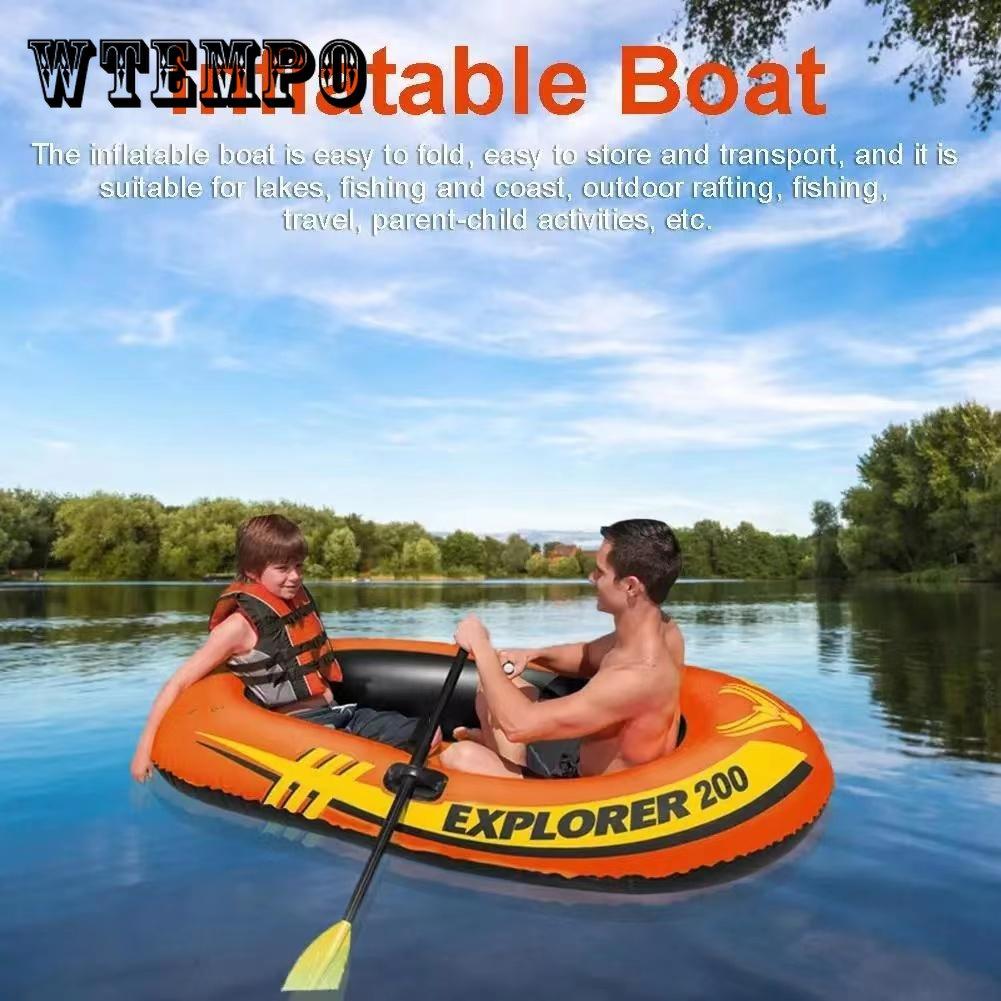 Adventure 2 Person Boat Inflatable Boat Kayak Hand Rowing Rafting Boat ...