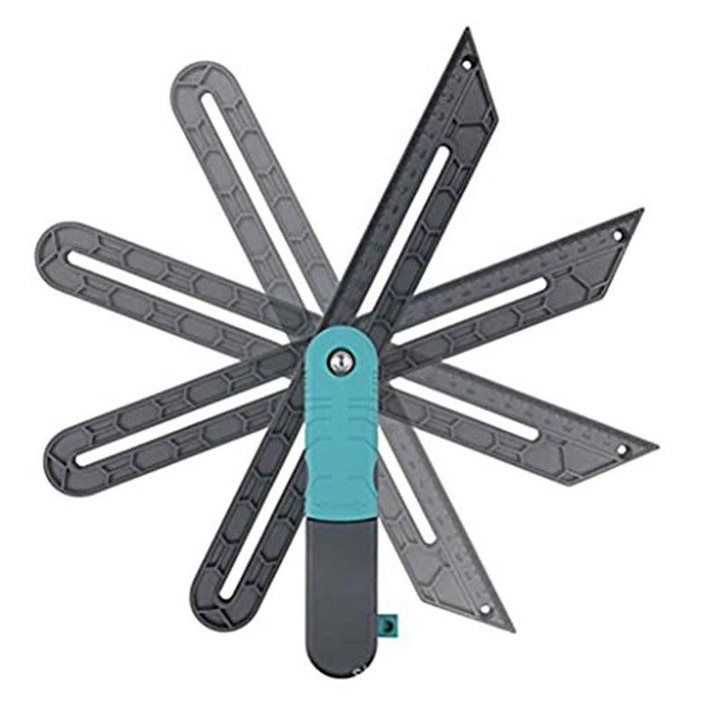 Lucky Adjustable Woodworking Durable Angle Ruler With Lock High ...