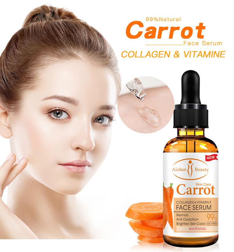 Buy Carrot Extract Facial Essence Skin Moisture Lift Face Moisturizing ...