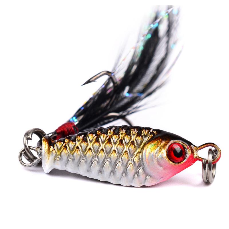 Buy Colorful Wave Floating Wobbler Spinners Spoon Baits Winter Sea Ice ...