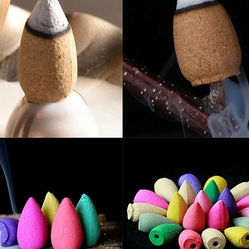 Natural incense rose jasmine lavender osmanthus cherry blossom smoked ...