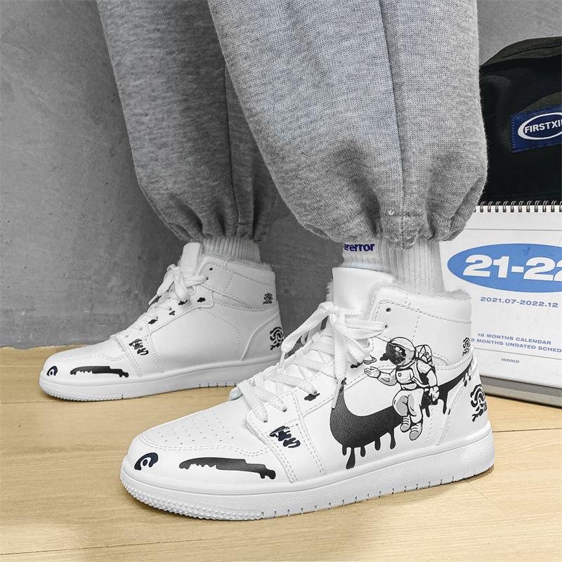 💰Köp billigt online Shoes Men's New Winter Warm Non-slip Handsome Air ...