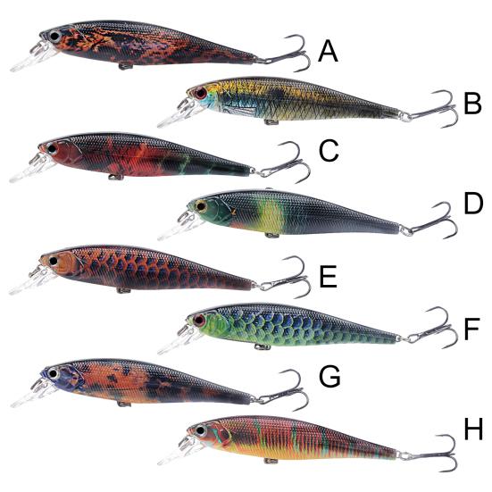 Buy 11.8cm/13.5g Eco-friendly Floating Bionic Realistic Fake Bait Sea ...