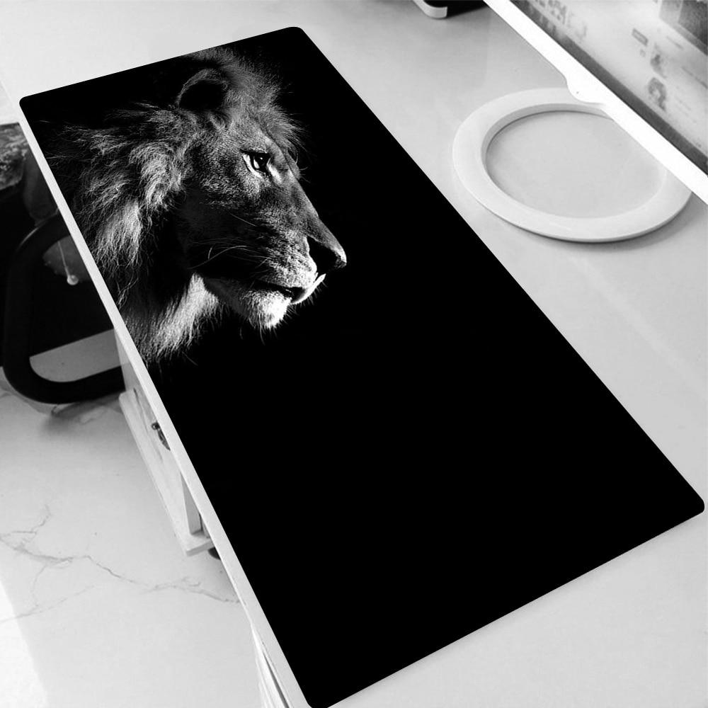 Buy Rubber Mat Mouse Pad Lion Anime Mousepad Mause Gamer Rug Setup ...