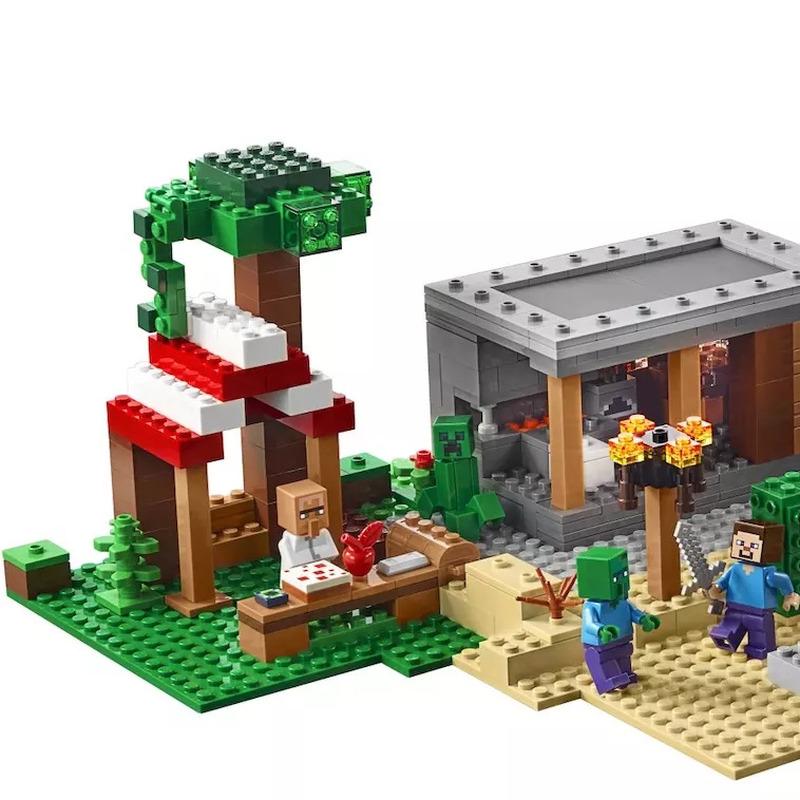 Buy The Village Building Blocks Sets DIY Assembly My World Model ...