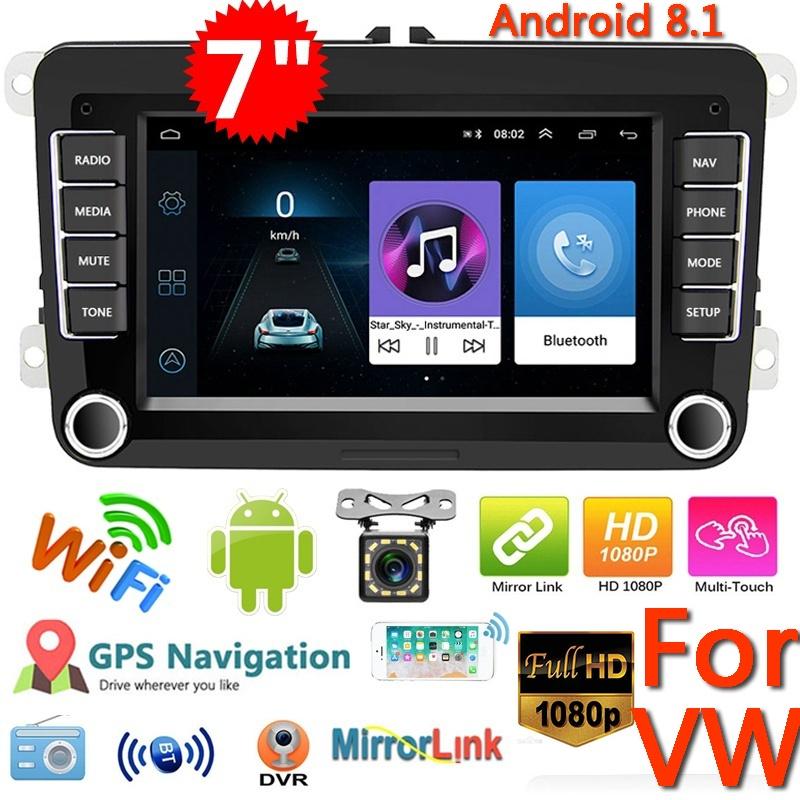 Buy 7 Inch Android 8.1 Hd Touch Screen TFT Capacitance Touch Screen Car ...