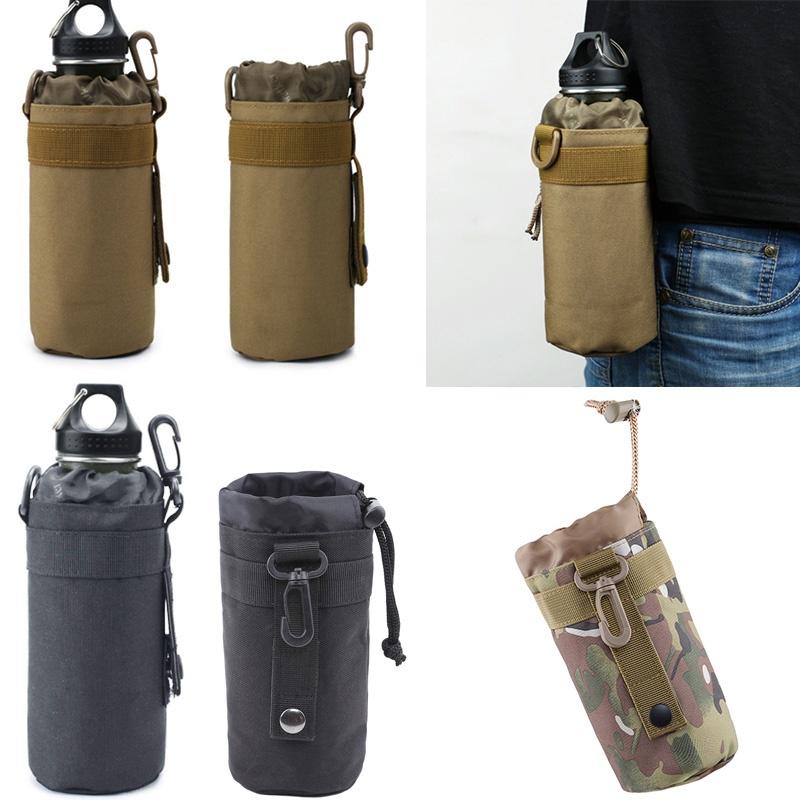 Buy Outdoor Tactical Molle Water Bottle Bag Military Hike Belt Holder ...