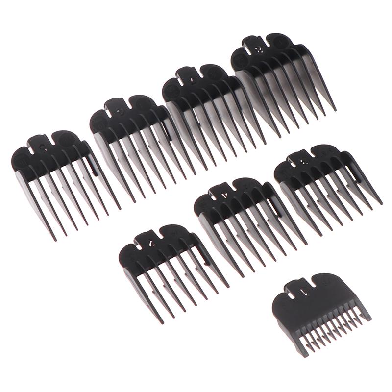 Buy 8Pcs Barber Styling Comb Sets Clipper Hair Limit Comb Trimmer ...