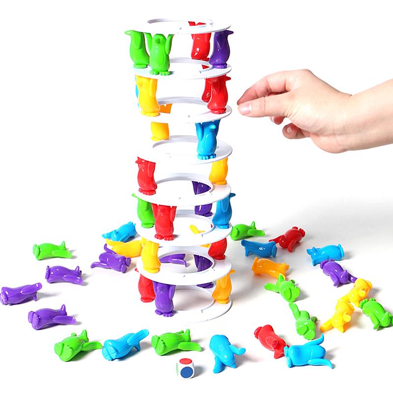 Buy 1PC Latest Crash Tower Stacking Towering Penguin Versatile Penguin ...