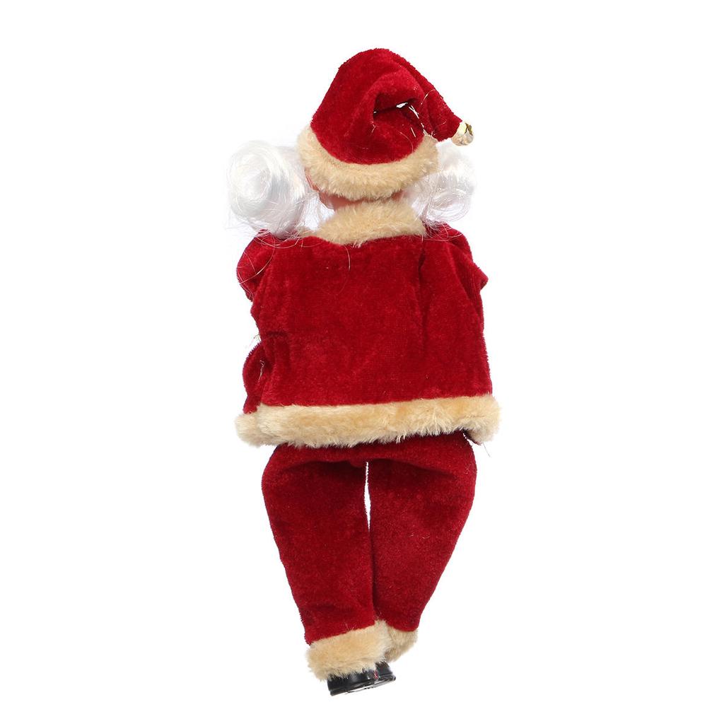 Merry Christmas Xmas Sitting Santa Claus Doll Figurine Toy Home Room ...