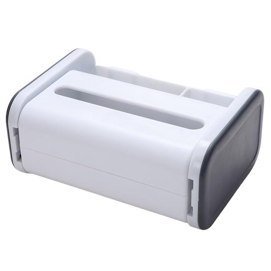 Buy Rotatable Paper Box Useful Plastic Convenient Portable Space-Saving ...