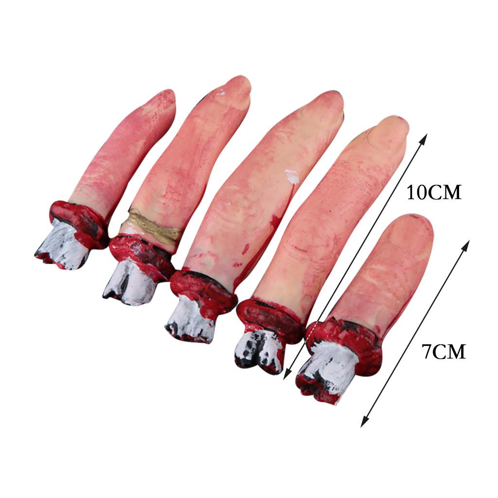 Buy Horror Bloody Realistic Prosthetic Fake Human Body Parts Halloween ...