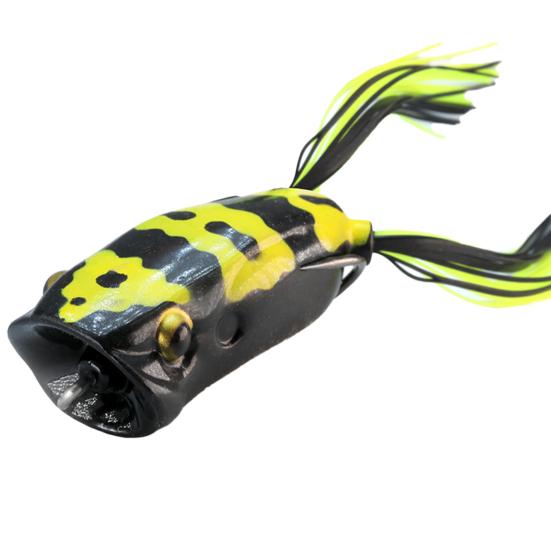 Buy Flexible Artificial Lure Snakehead Frog Floating Fishing Bite ...