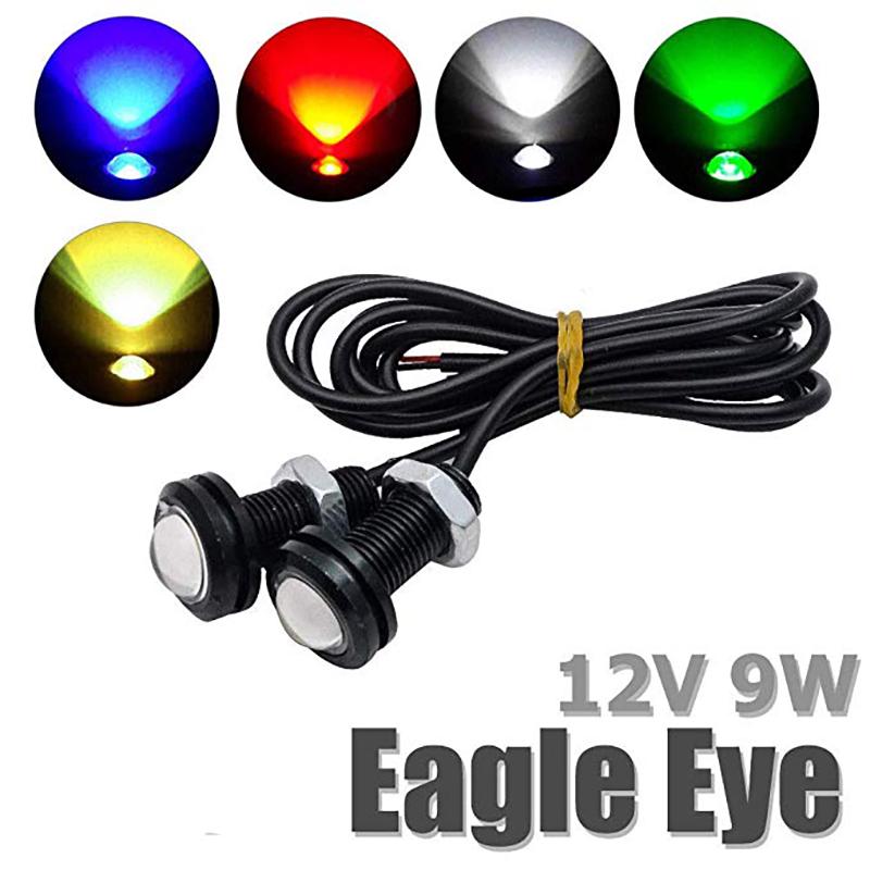 10 Pcs Car Eagle Eye DRL Led Daytime Running Lights 12V Backup ...
