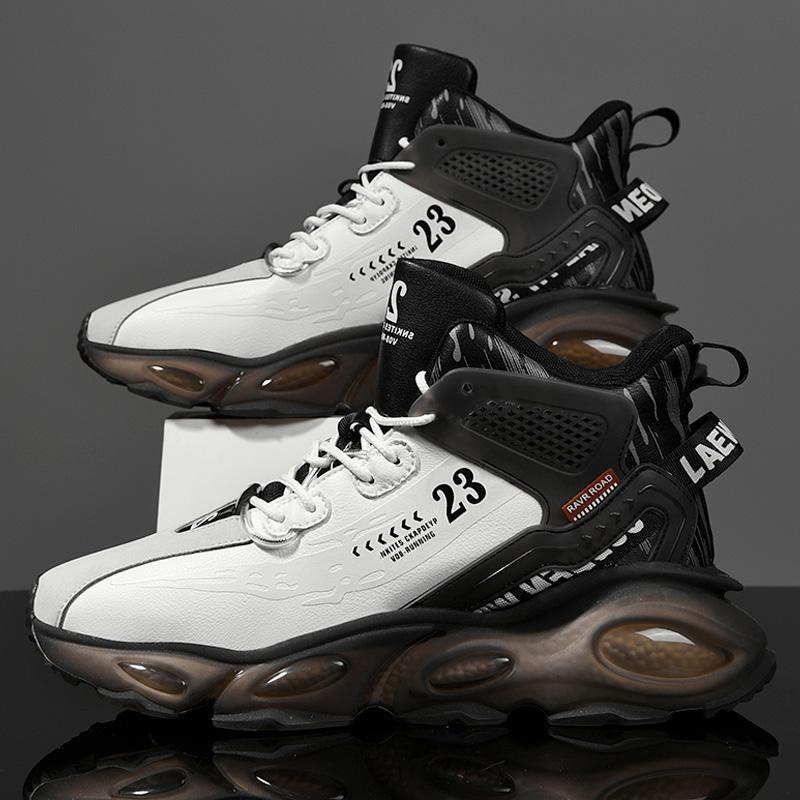 Buy Men's Sportswear Shoes Thick Soles Men's Shoes with Velvet Warm ...
