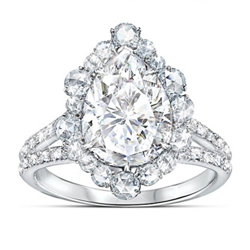 Buy Three Colors of Fashion Ladies Crystal Rings, Ladies Accessories ...