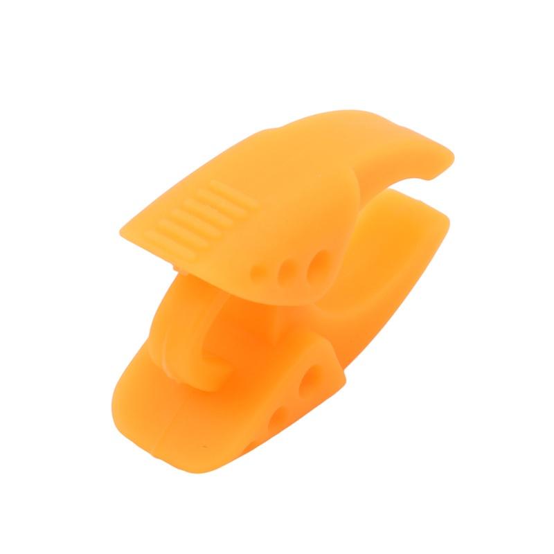 Buy 12pcs Silicone Bobbin Clips Thread Roller Fixed Wrapped Clamp ...