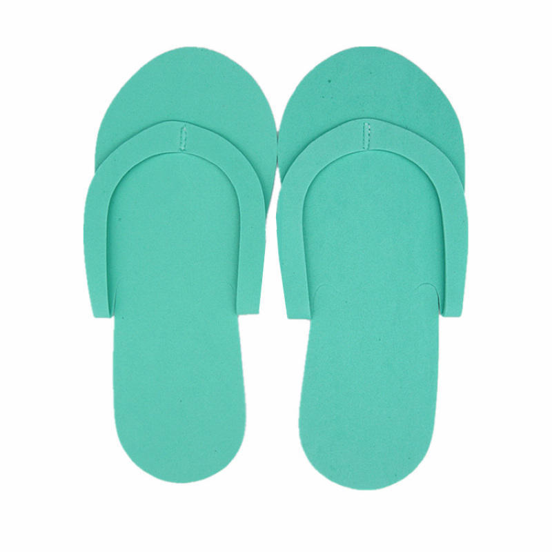 Buy One Size 6 Pairs Disposable Foam Slippers for Salon Spa Pedicure ...